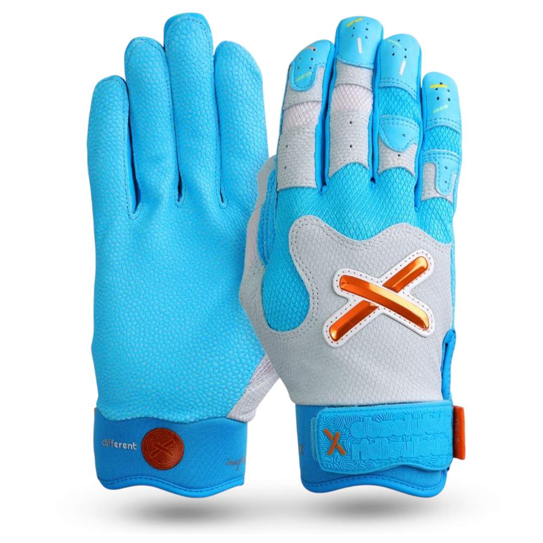 ARiA Pushin' P Whiteout Ice Cream Adult Batting Gloves || Absolutely R– Ausport SuperStore