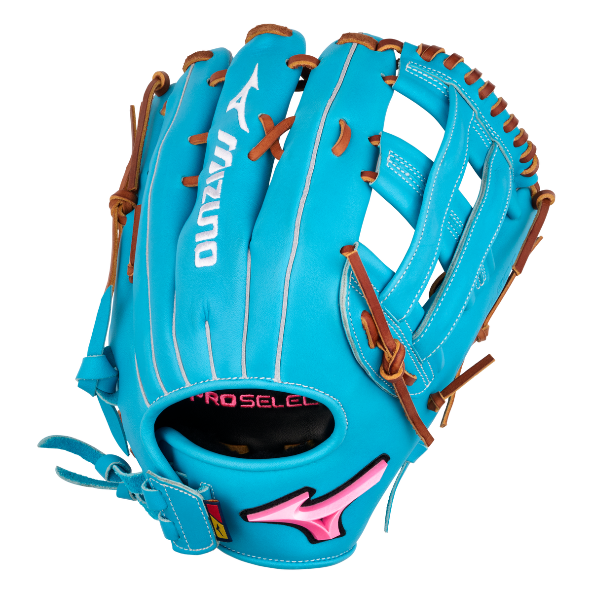 Mizuno Pro Select 12.5in Pitcher/Outfield Glove || Sky Blue GPSF-72D ...