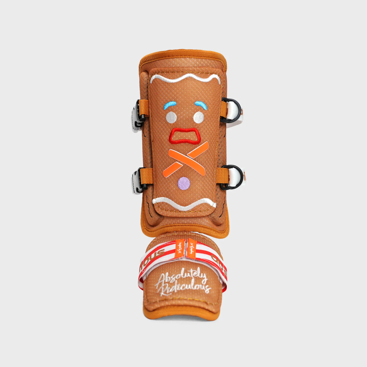 ARiA Gingerbread Man Leg Guard || Absolutely Ridiculous Innovations ...