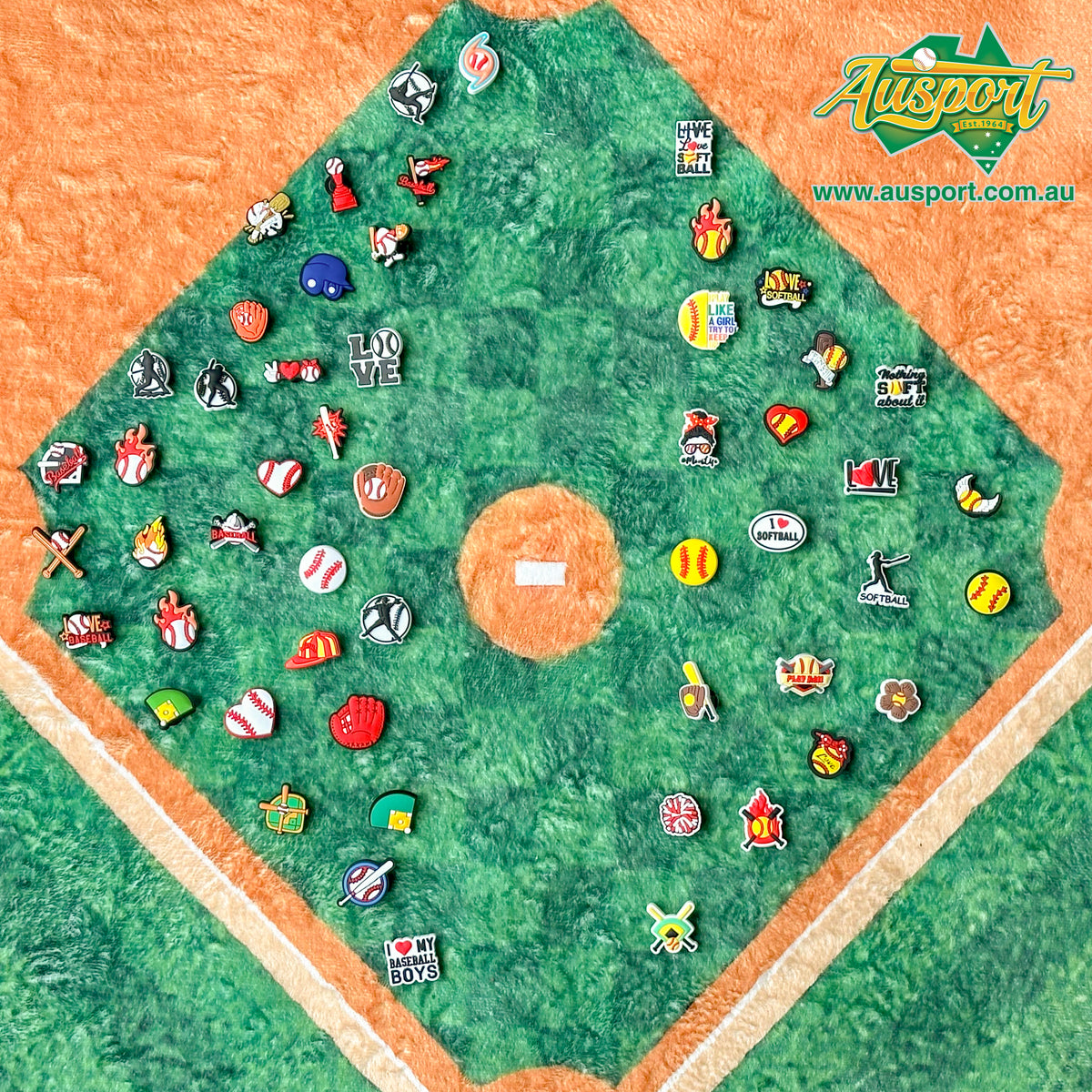 Baseball & Softball JIBBITZ– Ausport SuperStore