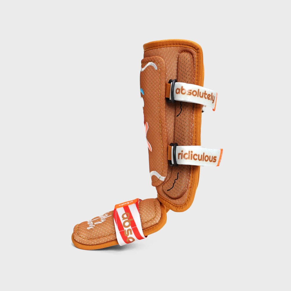 ARiA Gingerbread Man Leg Guard || Absolutely Ridiculous Innovations ...