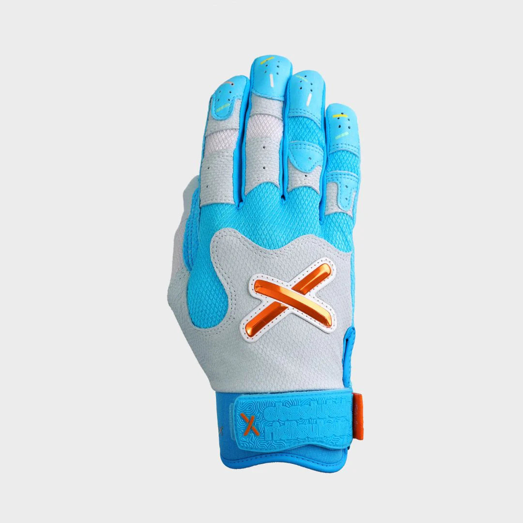 ARiA Pushin' P Whiteout Ice Cream Adult Batting Gloves || Absolutely R ...