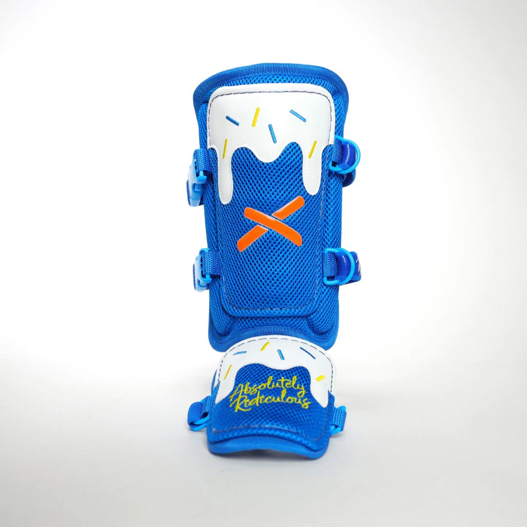 ARiA Ookla Blue Leg Guard || Absolutely Ridiculous Innovations– Ausport ...